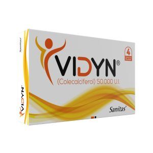 Vidyn 50.000 UI | 4 Cápsulas blandas | Instituto Sanitas